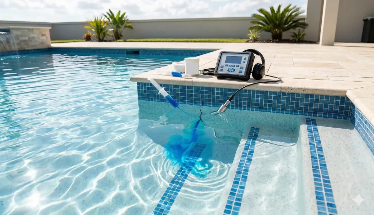 Pool Leak Detection & Repair | Beltway Pools — VA, MD & DC